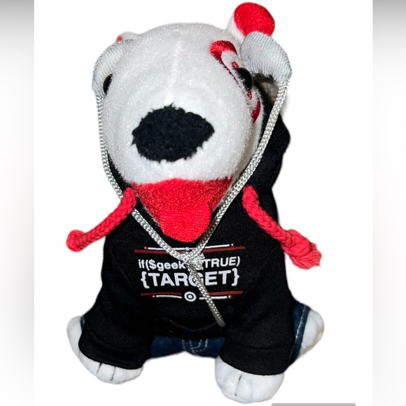 Target | Toys | Target Plush Toy 25 Bullseye Dog Geek Code Black Hoodie ...